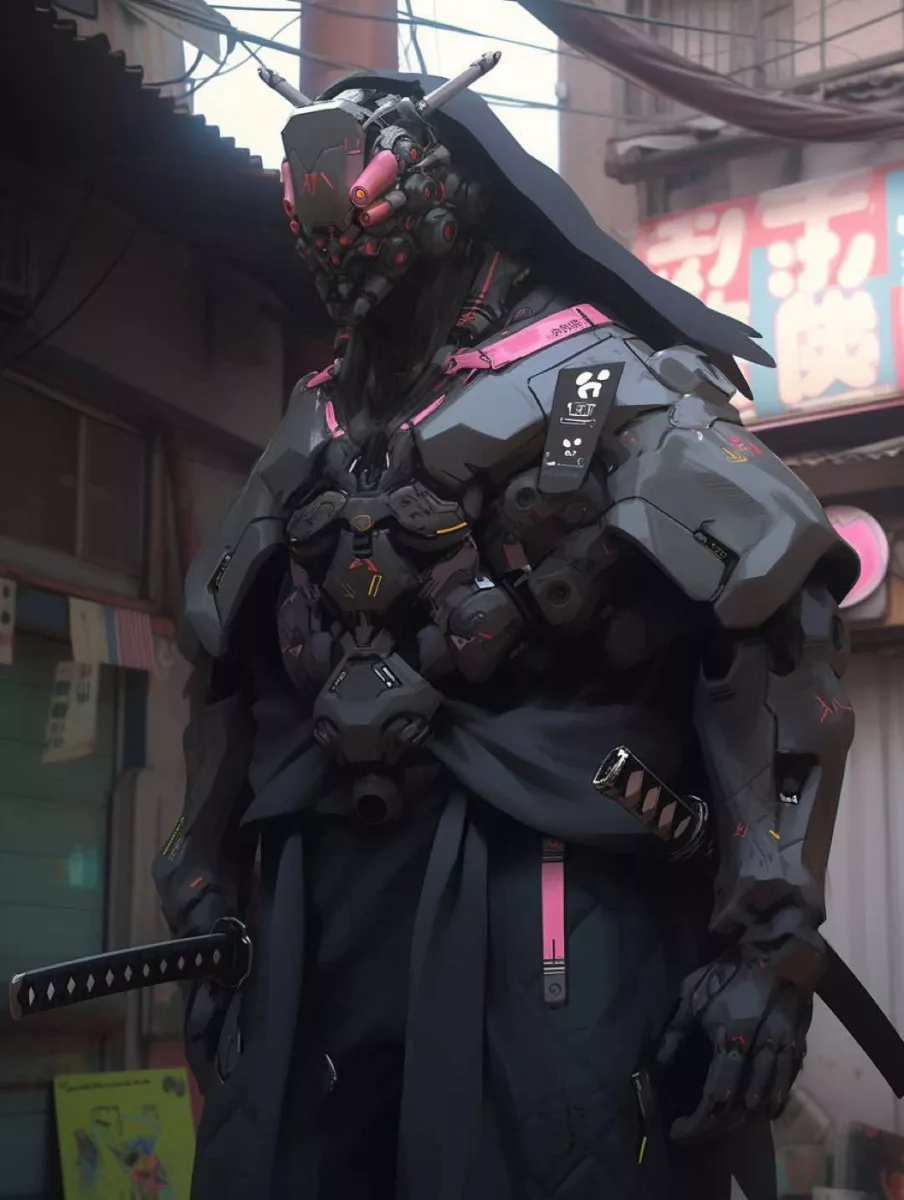 Cyberpunk character explorations – Whispers & Giants