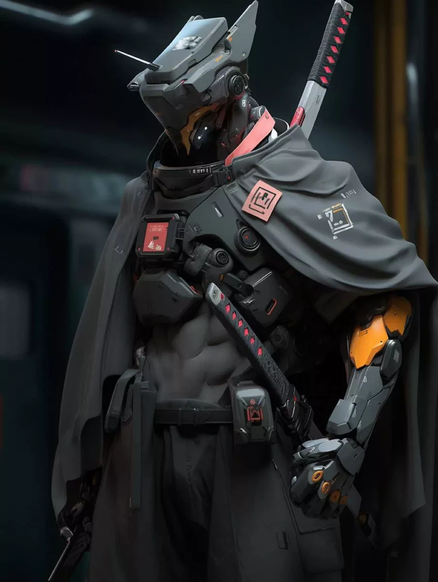 Cyberpunk character explorations – Whispers & Giants